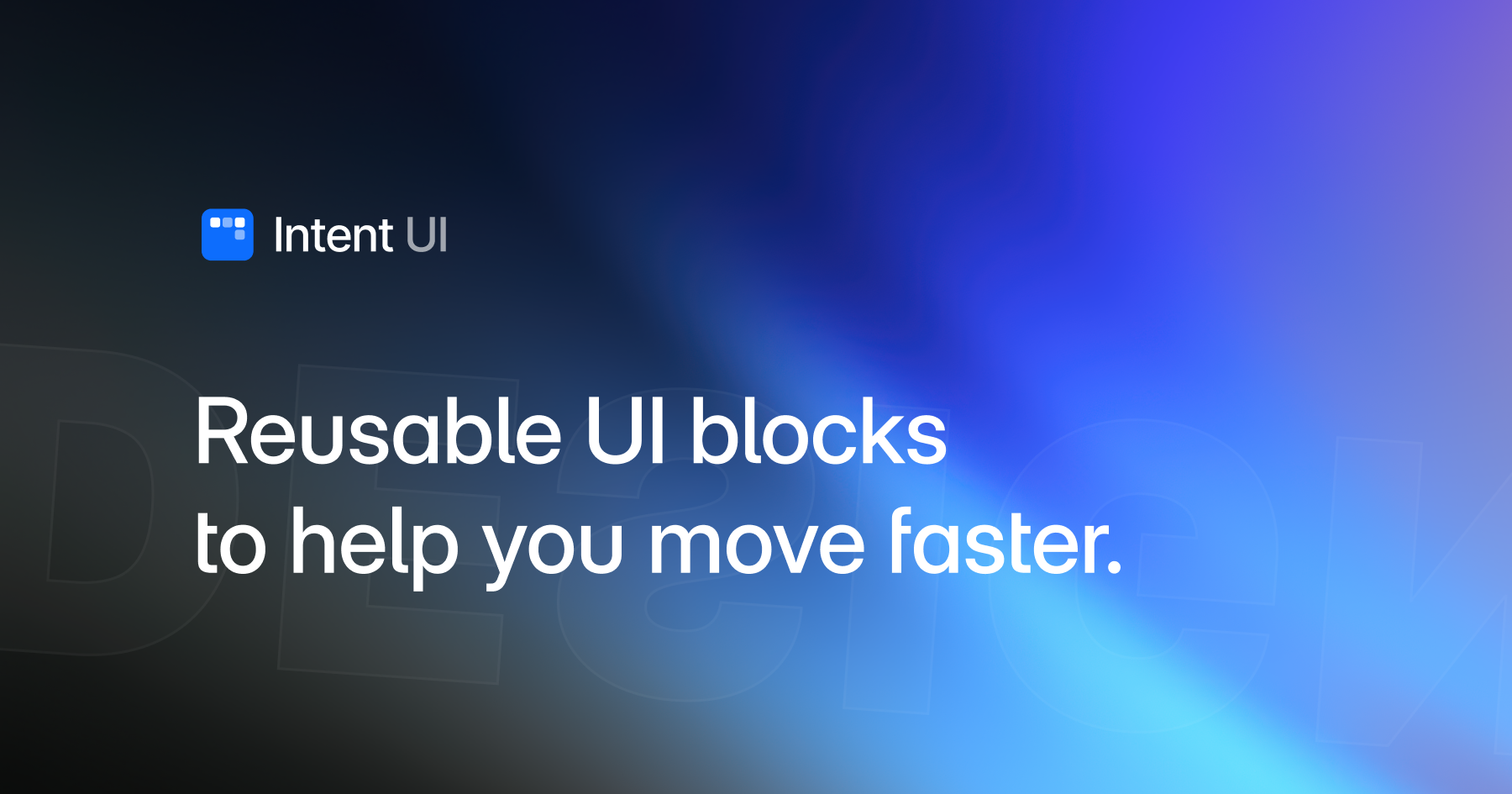 Preview: Course platform template / Intent UI