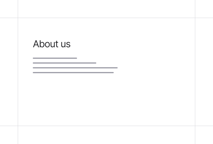 Full Page Template Blocks / Intent UI Design